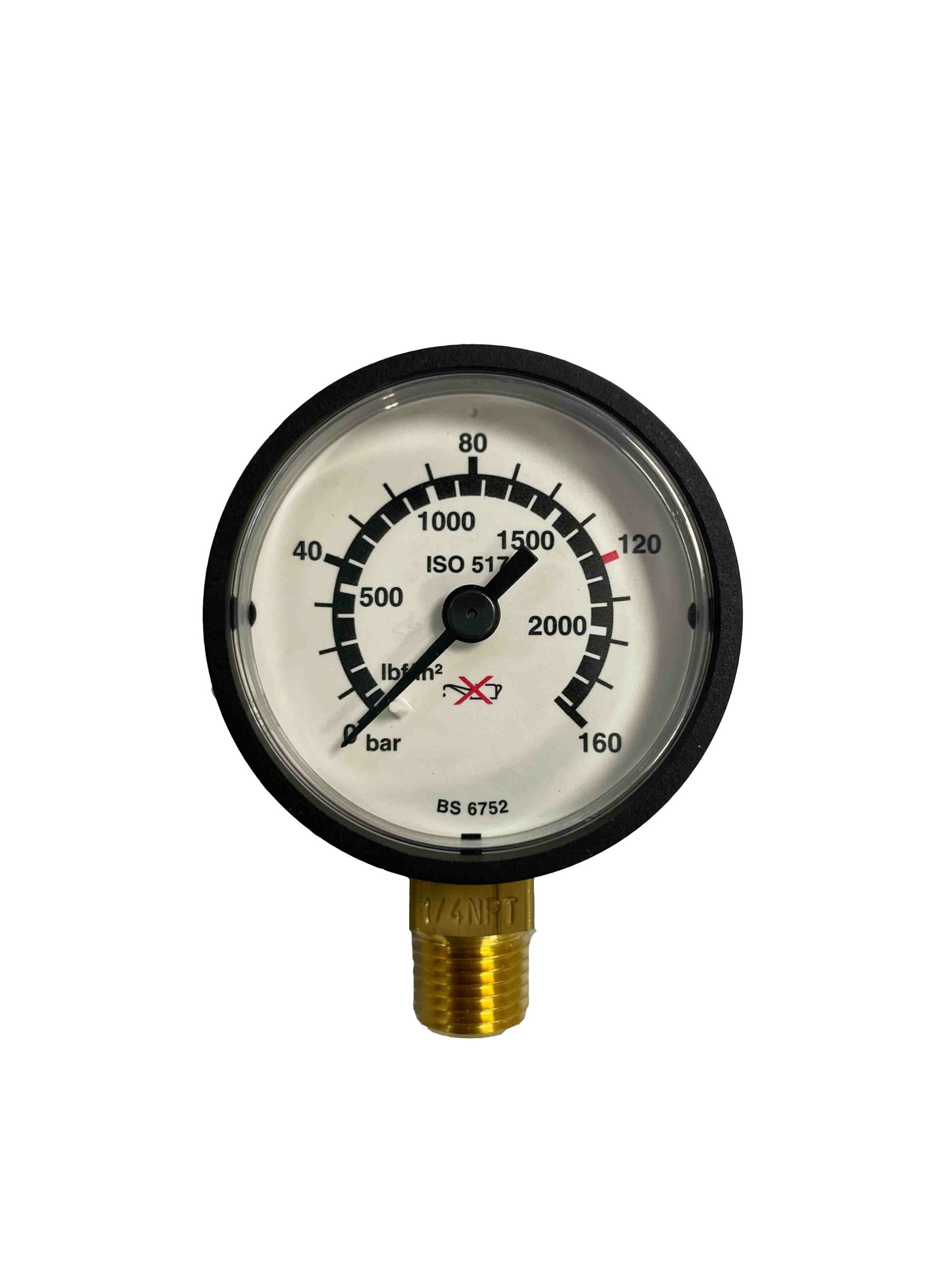 LP GAUGE FOR RS-750 REG 160 BAR - Javac.