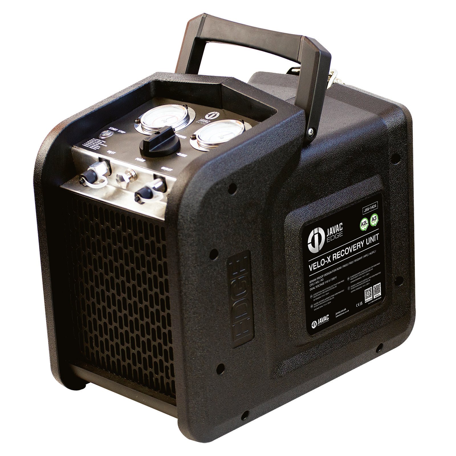 Velo-X Twin Cylinder Recovery Unit - Javac.